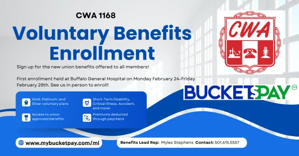 Union Benefits Enrollment – Feb 24-28 at Buffalo General Hospital | CWA ...
